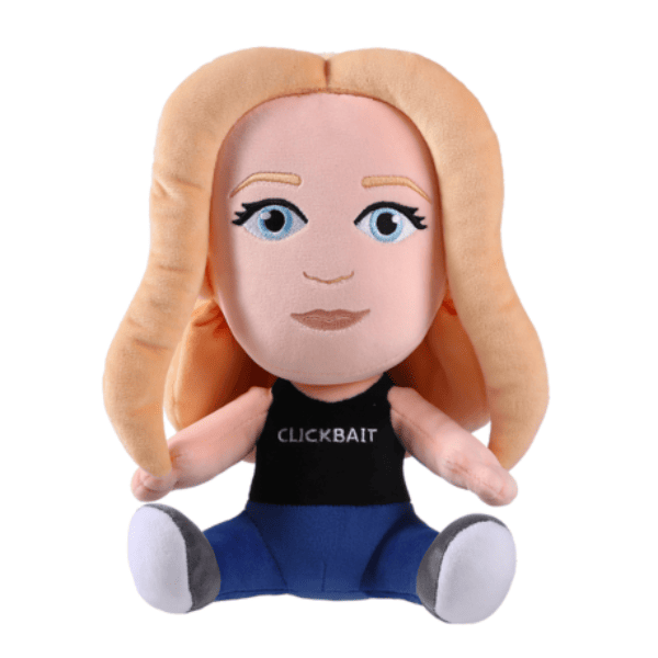 Clickbait Plush – Gimme Swag Clickbait Plush – Gimme Swag