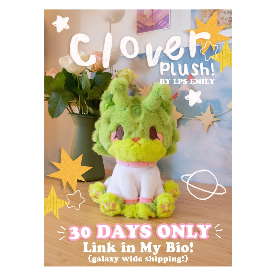 Clover Plush (Alien Cat) ♡ – Gimme Swag